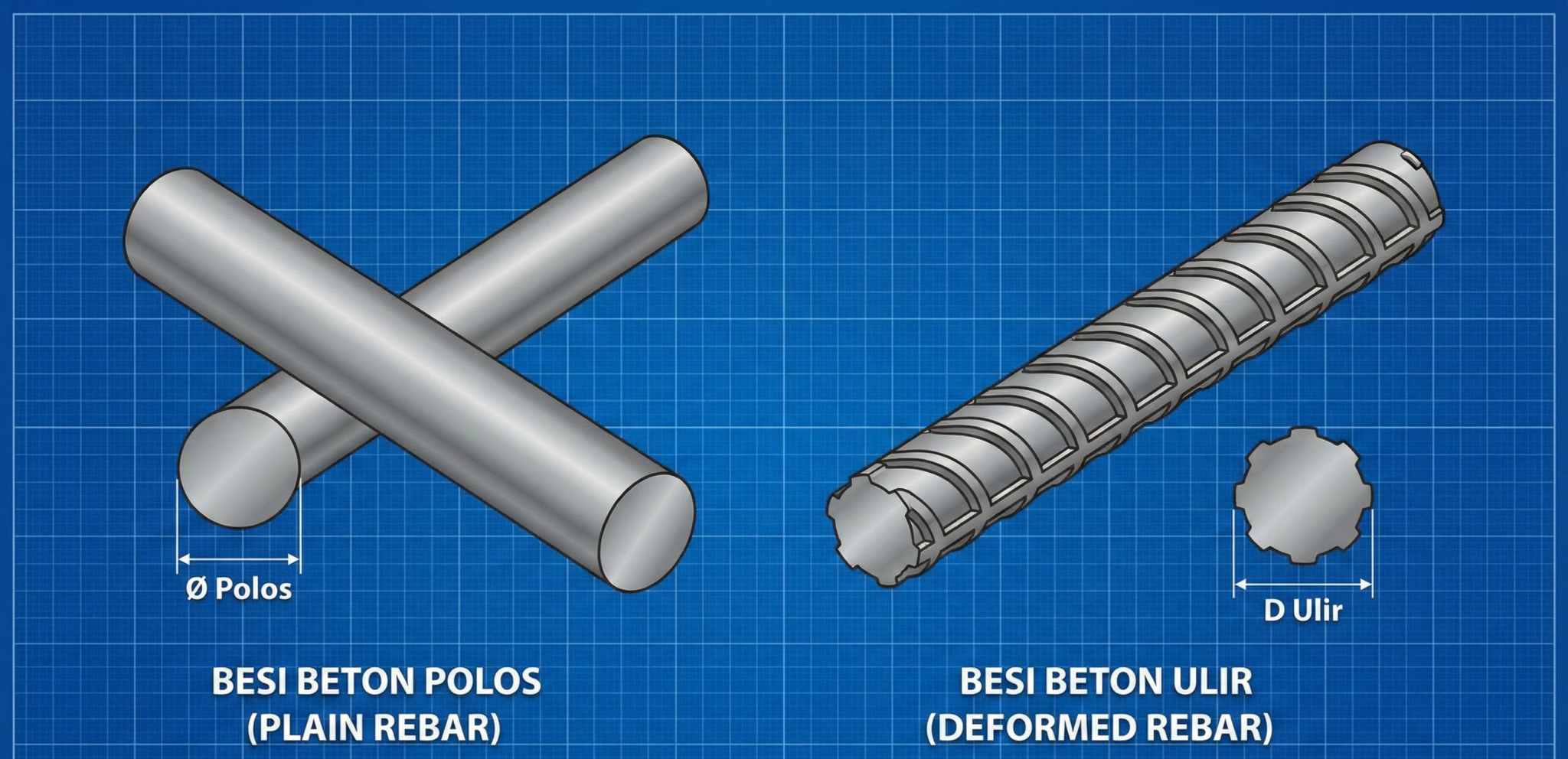 Tabel Berat Besi Beton Rumus 0,006165