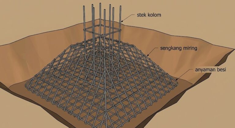 Cara Menghitung Pondasi Cakar Ayam, Kalkulator beton 2026
