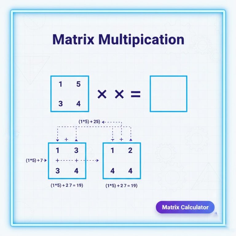 Matrix Calculator Operations, Formulas, 3x3 6x6 2x2